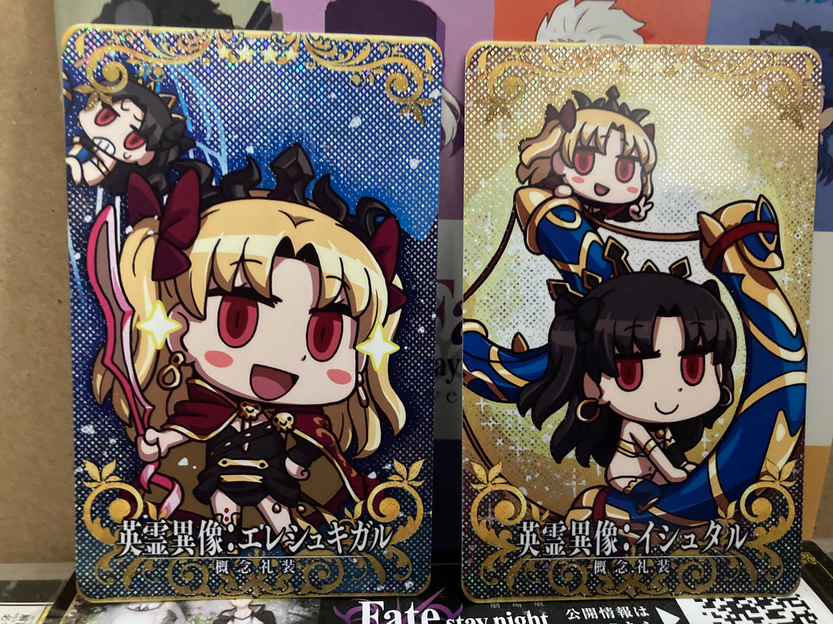 Ishtar and Ereshkigal Fate Grand Order Arcade April Fool Card — Japan ...