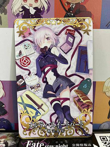 Melty Sweetheart FGO Fate Grand Order Arcade Card Mashu Kyrielight ...