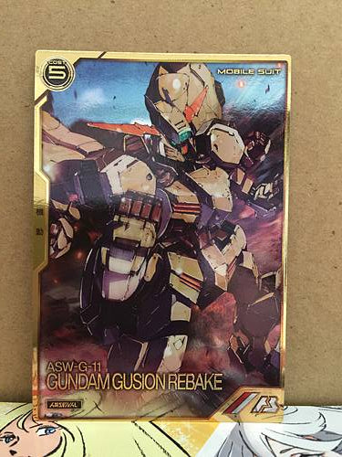 ASW-G-11 GUNDAM GUSION REBAKE AR01-014 Gundam Arsenal Base Card — Japan ...