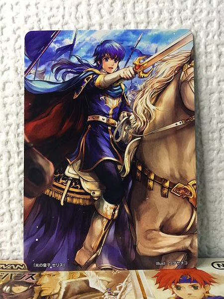 Seliph Fire Emblem 0 Cipher Marker Card Mint FE Holy War Part4 — Japan ...