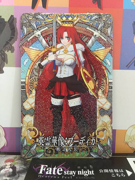 Boudica Craft Essence Stage 4 FGO Fate Grand Order Arcade Card — Japan ...