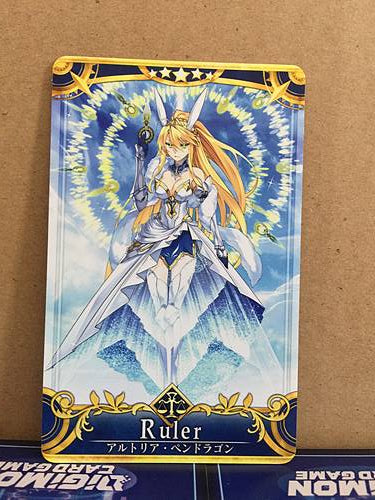 Artoria Pendragon Stage 4 Ruler Star 5 FGO Fate Grand Order Arcade Car ...